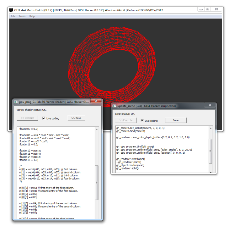 Glsl 4x4 Matrix Fields Geeks3d