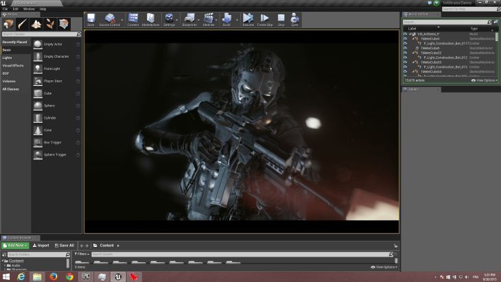 Unreal Engine 4 Infiltrator Demo Released | Geeks3D Unreal Engine 4 Infiltrator Demo Released | Geeks3D