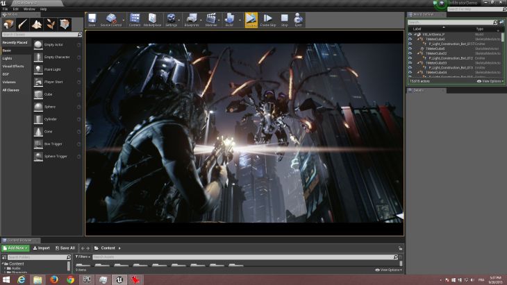 Unreal Engine 4 Infiltrator Demo Released | Geeks3D Unreal Engine 4 Infiltrator Demo Released | Geeks3D